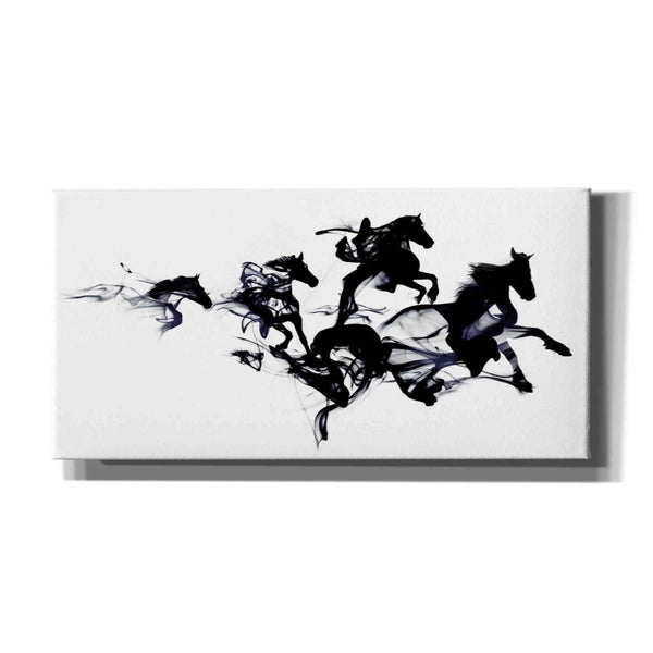 'Black Horses' by Robert Farkas, Canvas Wall Art – EpicGraffiti.com
